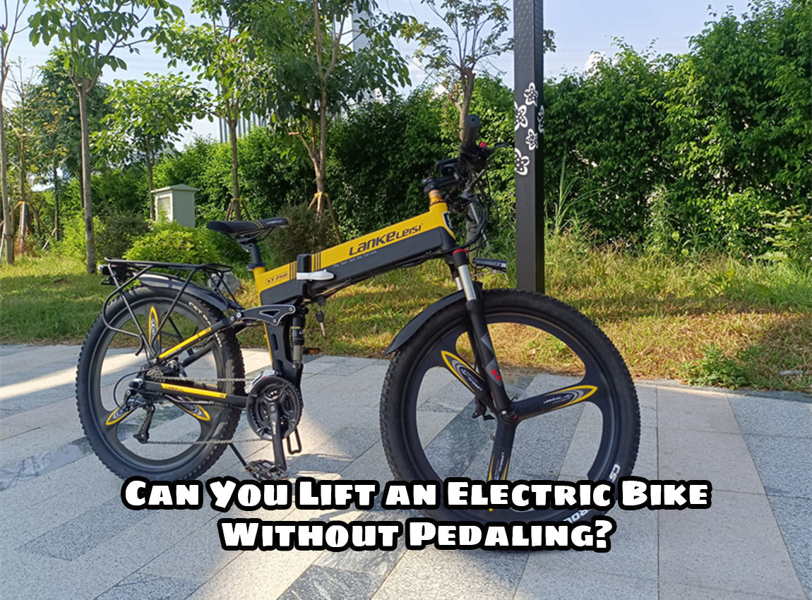 Can You Lift an Electric Bike Without Pedaling? – EBIKE FUSION