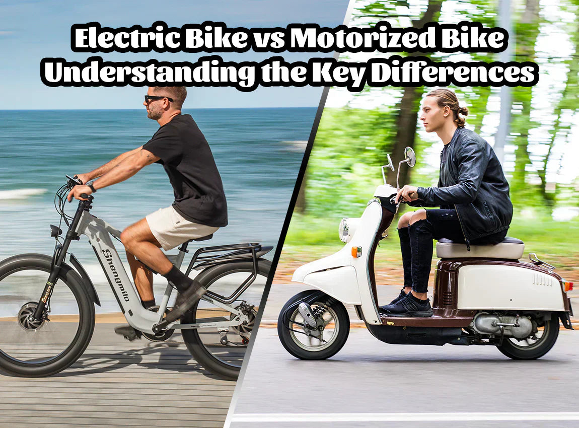 Electric Bike vs. Motorized Bike: Understanding the Key Differences ...